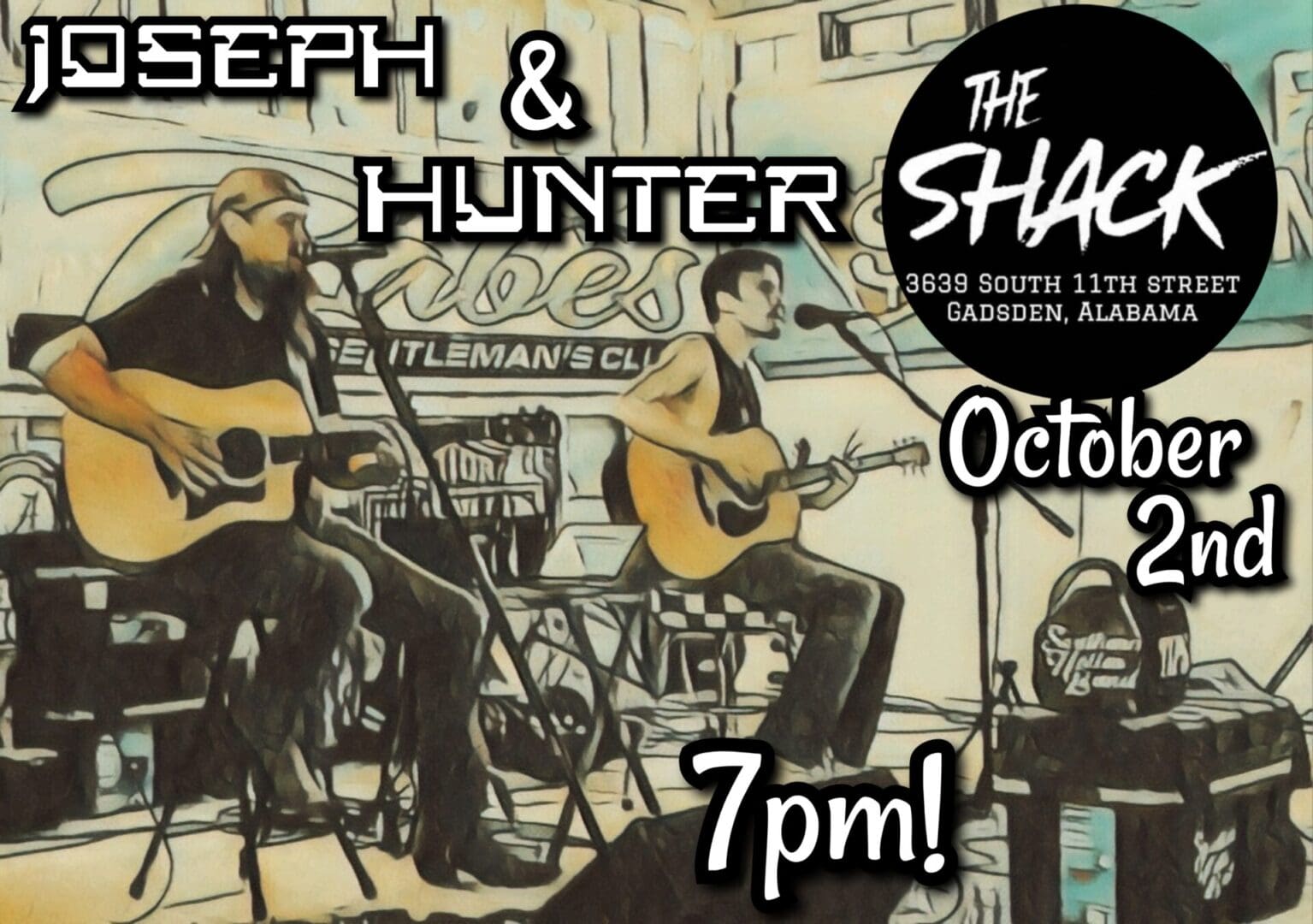 Southern Holler acoustic live at The Shack Half Throttle and Grill ...